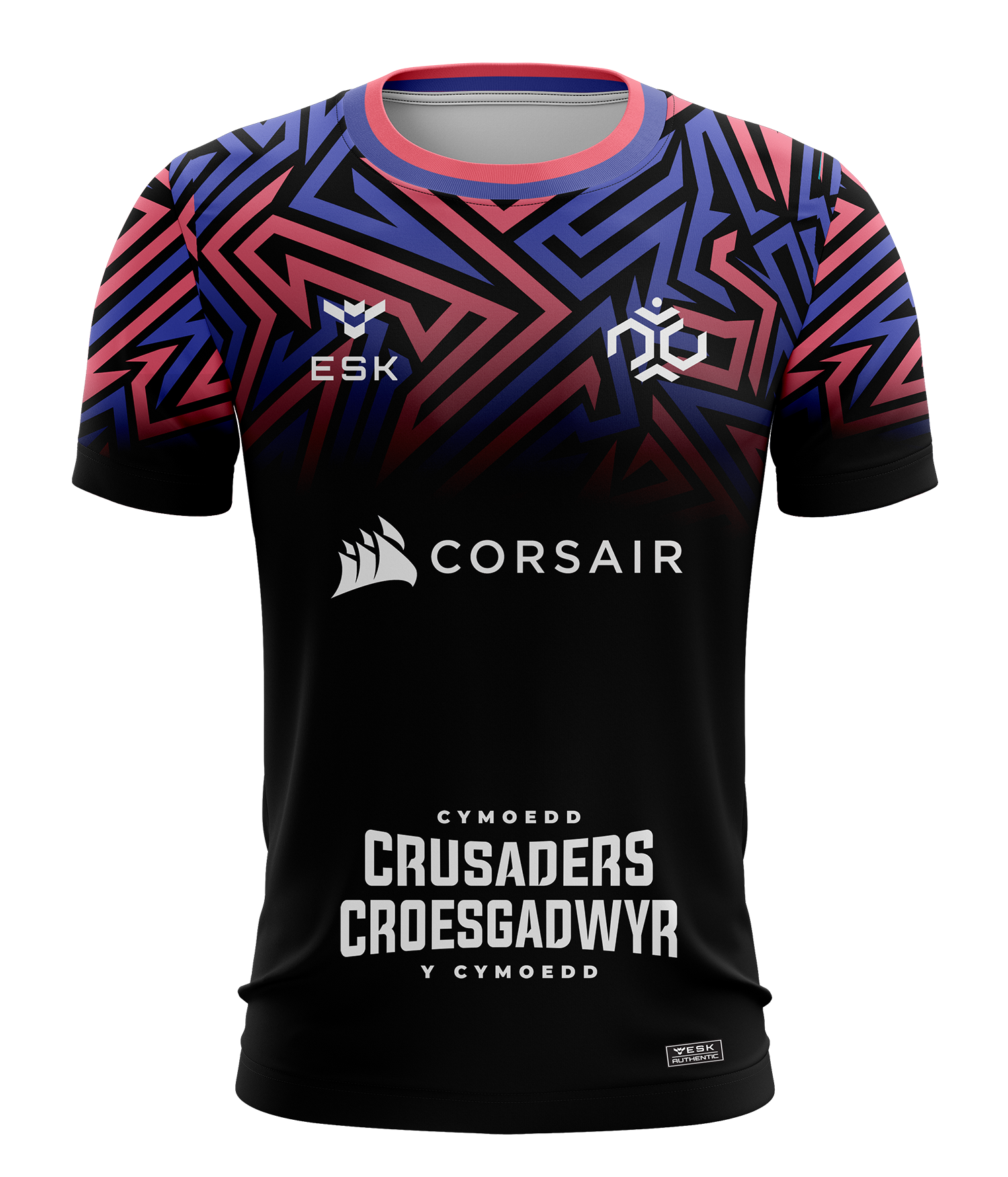 Cymoedd Crusaders Esports Jersey – ESK