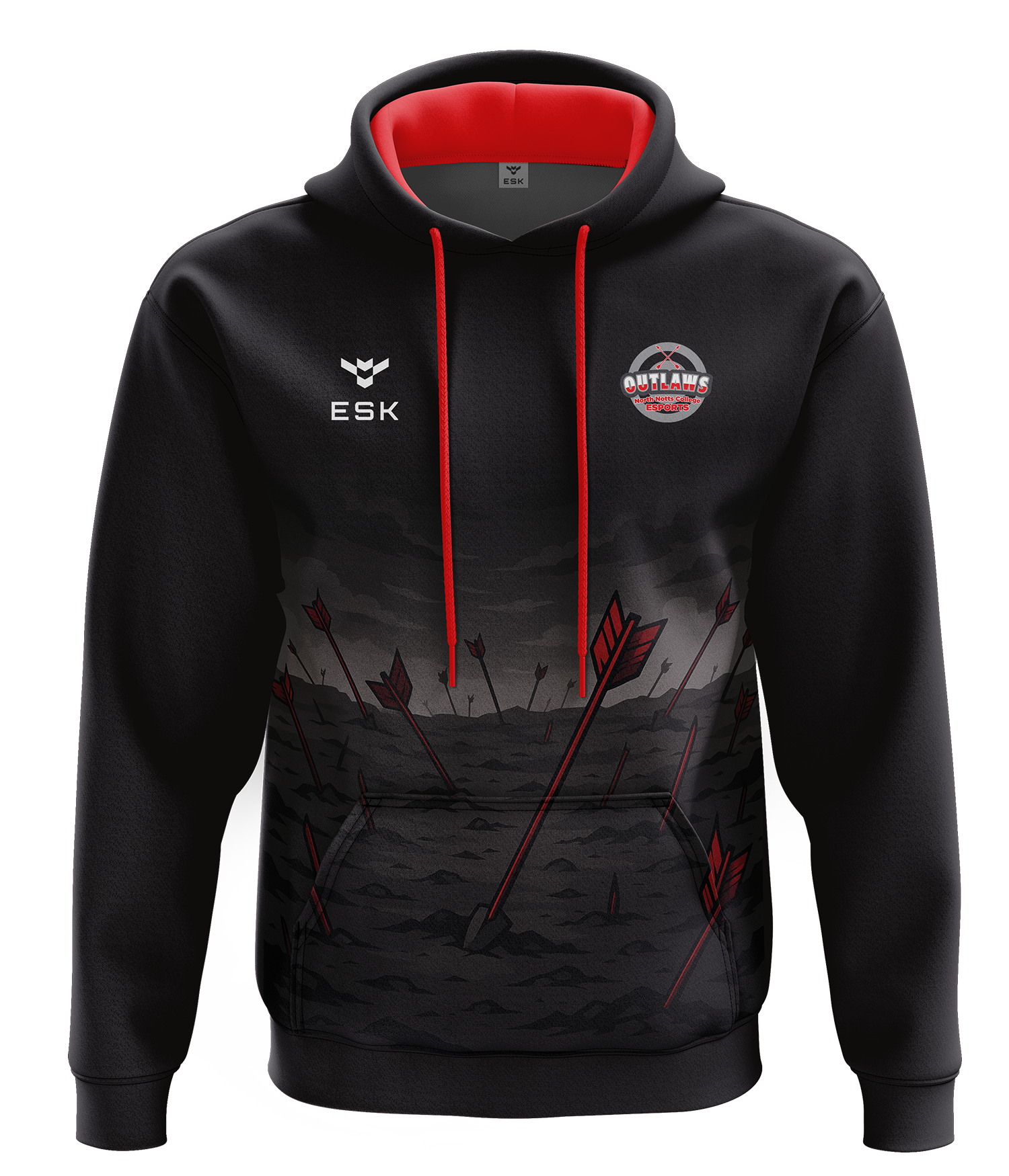 North Notts College Esports Hoodie – ESK