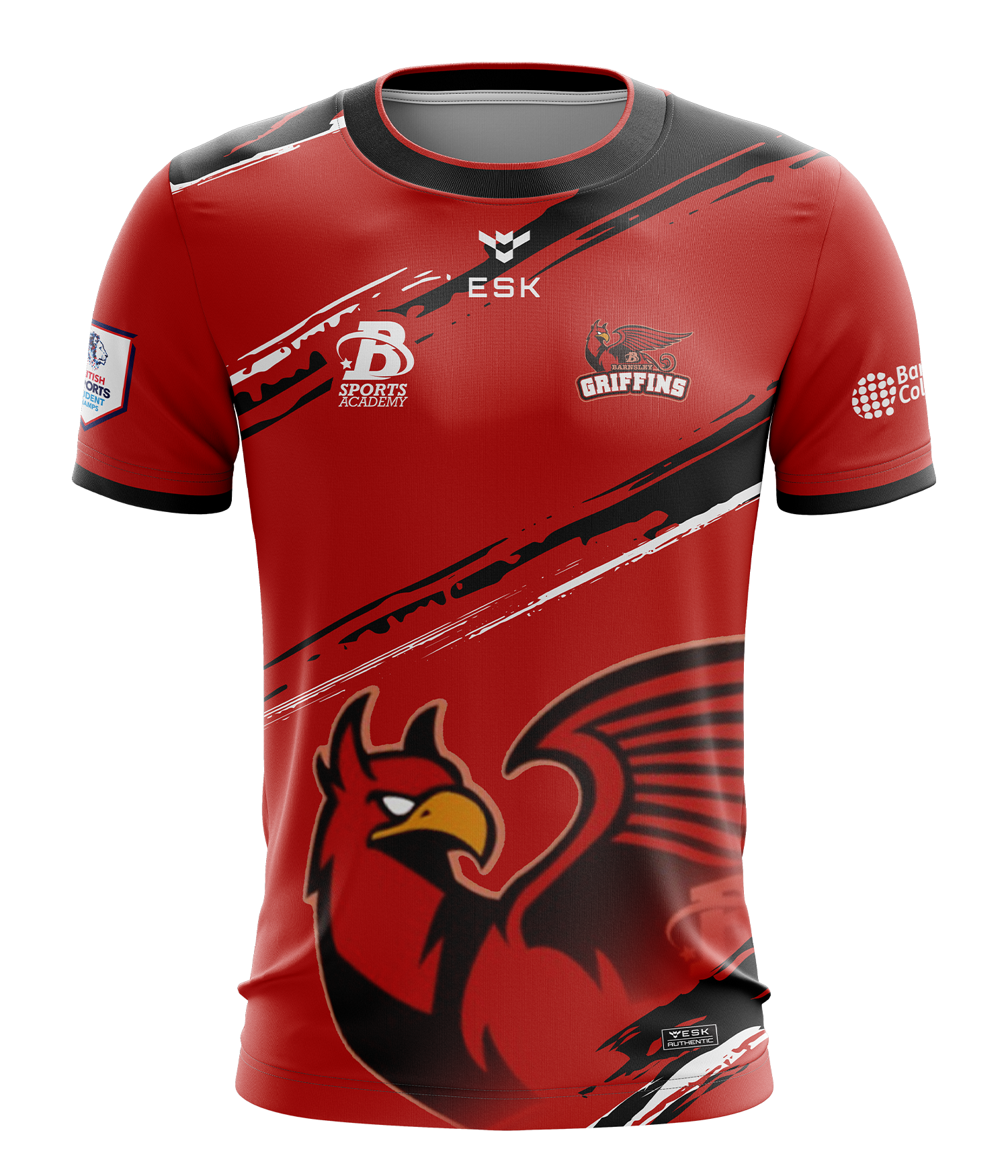 Barnsley Griffins Red Esports Jersey – ESK