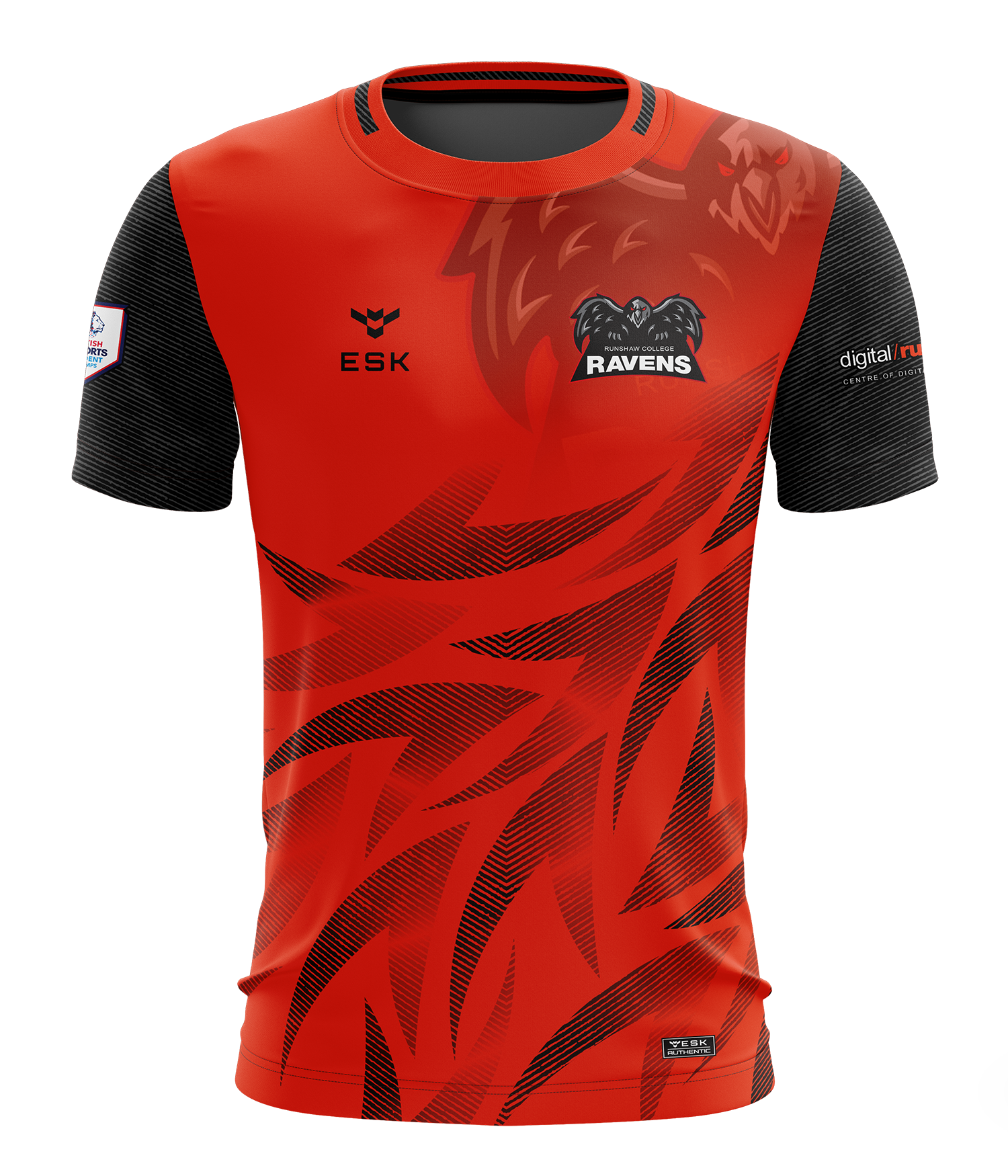 Runshaw Ravens Red Esports Jersey – ESK
