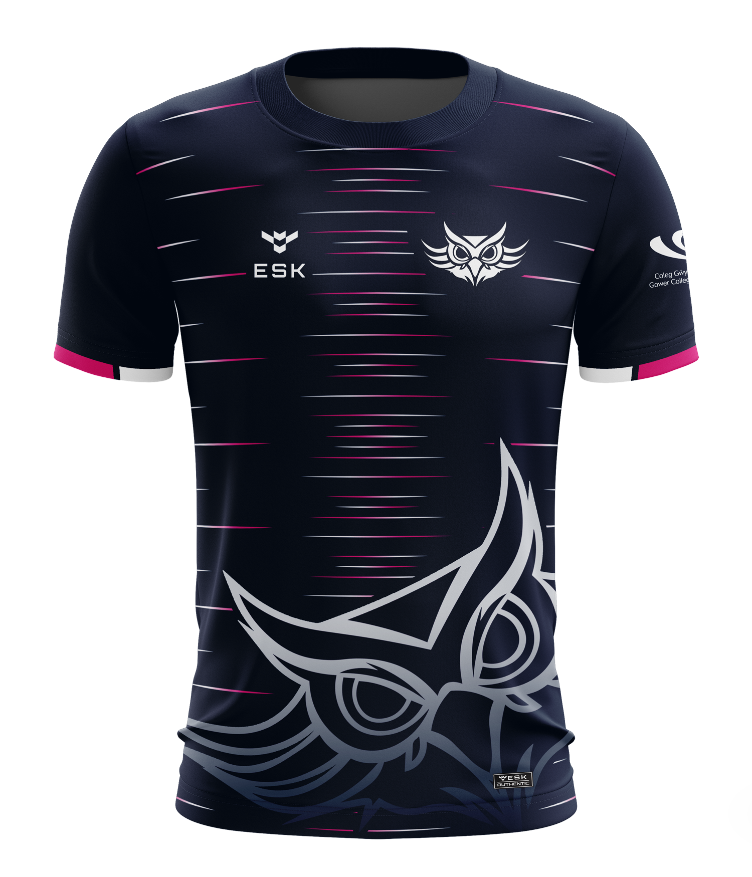 GCS Owls White Esports Jersey – ESK